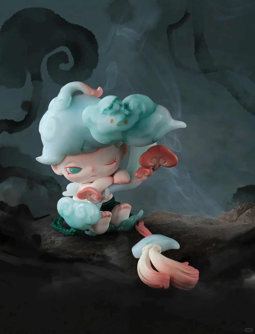 泡泡瑪特POPMART推出DIMOO一盞風月系列手辦～仿玉材質值得收藏！ - oneone宇宙