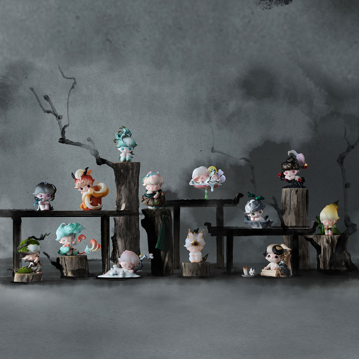 泡泡瑪特POPMART推出DIMOO一盞風月系列手辦～仿玉材質值得收藏！ - oneone宇宙