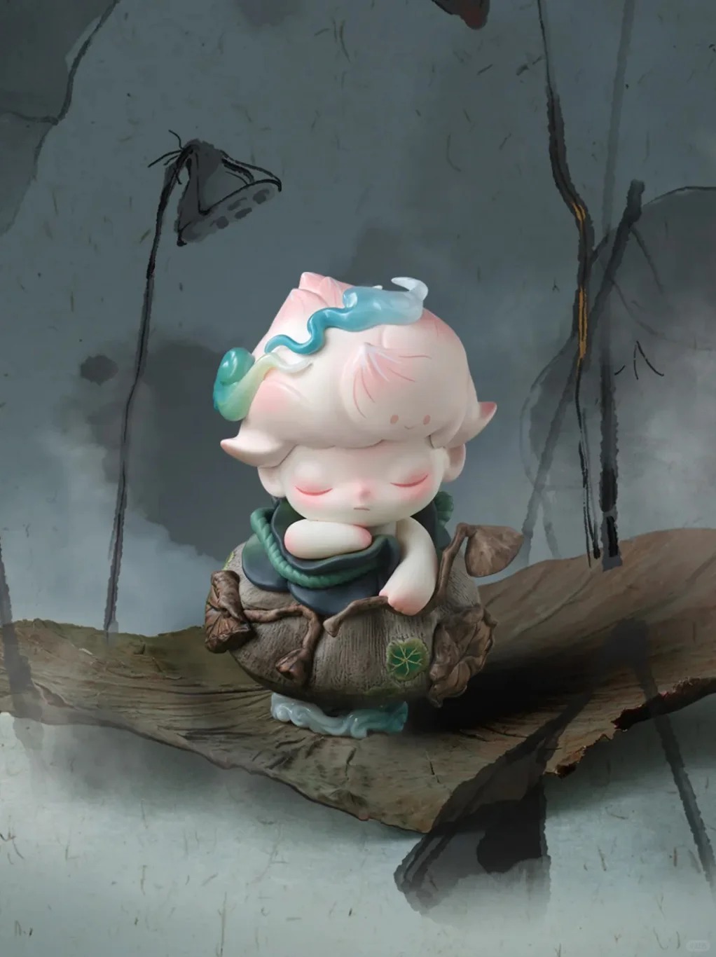 泡泡瑪特POPMART推出DIMOO一盞風月系列手辦～仿玉材質值得收藏！ - oneone宇宙