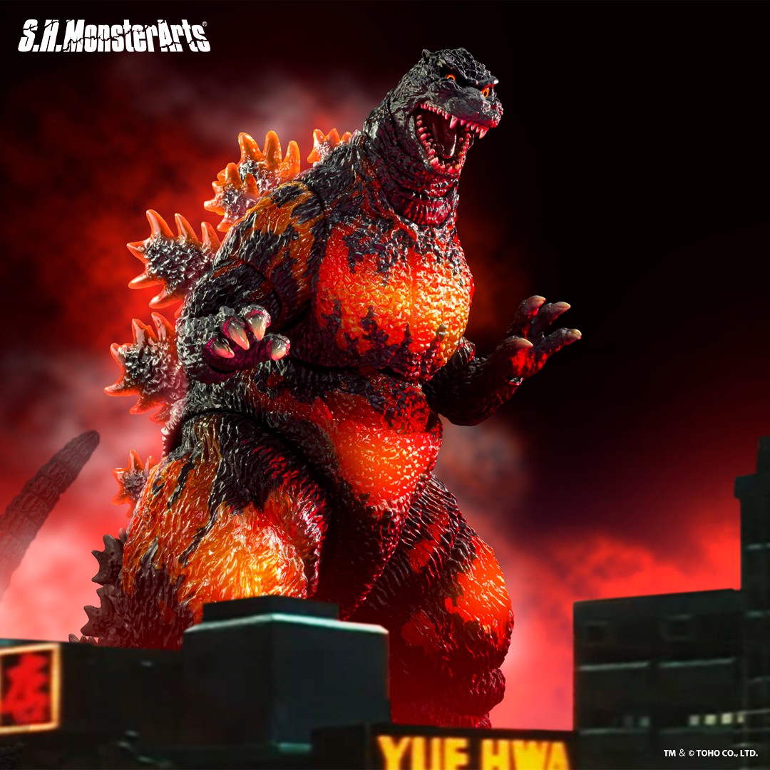 《哥吉拉 (1995)》S.H.MonsterArts 70週年特別紀念版正式開放預訂！ - oneone宇宙