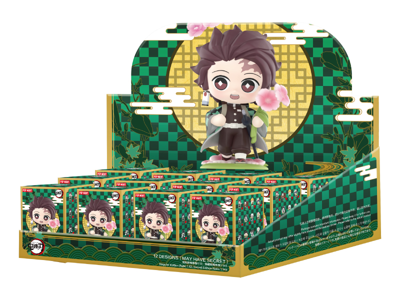 泡泡瑪特 POPMART X 人氣TV動畫 鬼滅之刃 聯名推出 「鬼滅之刃 誕生日花系列」盲盒公仔！ - oneone宇宙
