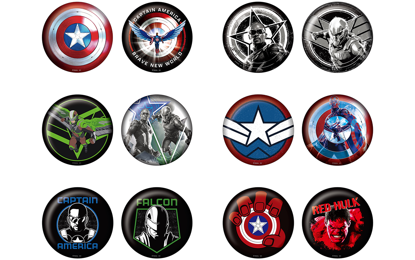 快樂賞MARVEL 《美國隊長：無畏新世界》2月21日與電影同步發行！最後賞為全高約61cm的BIG金屬風壓克力盾牌 - oneone宇宙