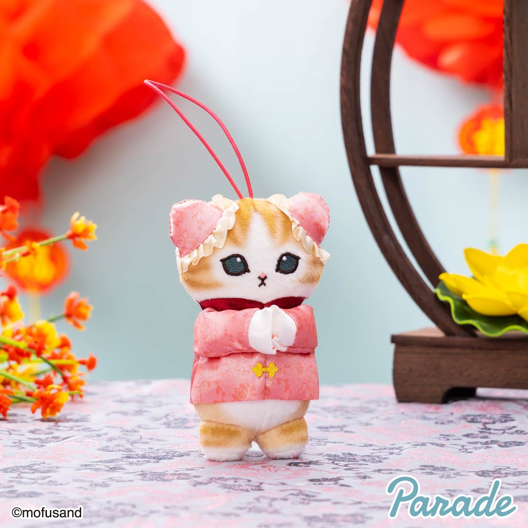 Parade推出全新「mofusand貓福珊迪」中國風設計系列商品 三款BIG絨毛玩偶 & 抱枕二月上旬登場 ! - oneone宇宙