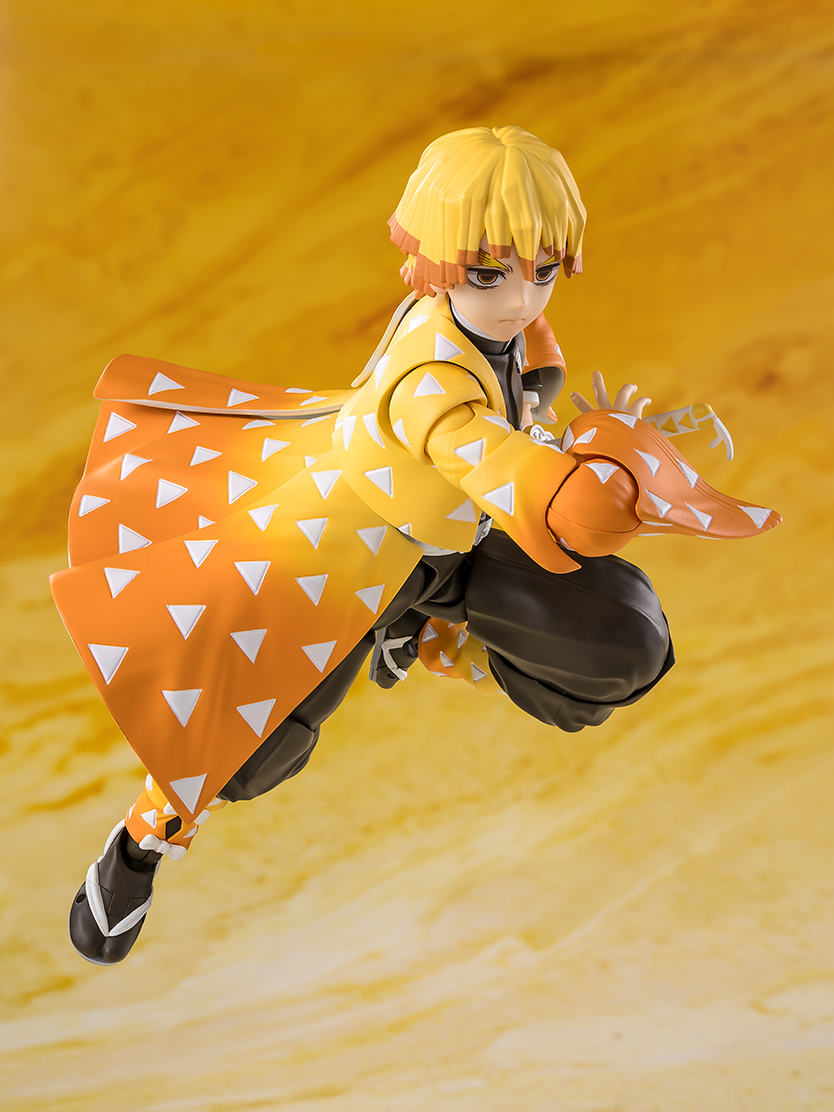 S.H.Figuarts《鬼滅之刃》我妻善逸 可動模型 完美再現善逸「霹靂一閃」的經典動作！ - oneone宇宙