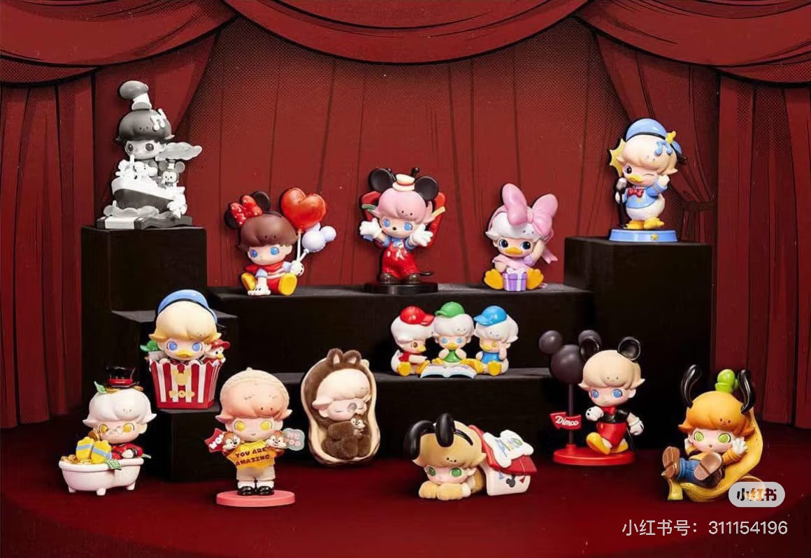 泡泡瑪特POP MART × 迪士尼聯名盲盒 DIMOO夢幻登場！復刻經典角色，打造潮玩盛宴！ - oneone宇宙