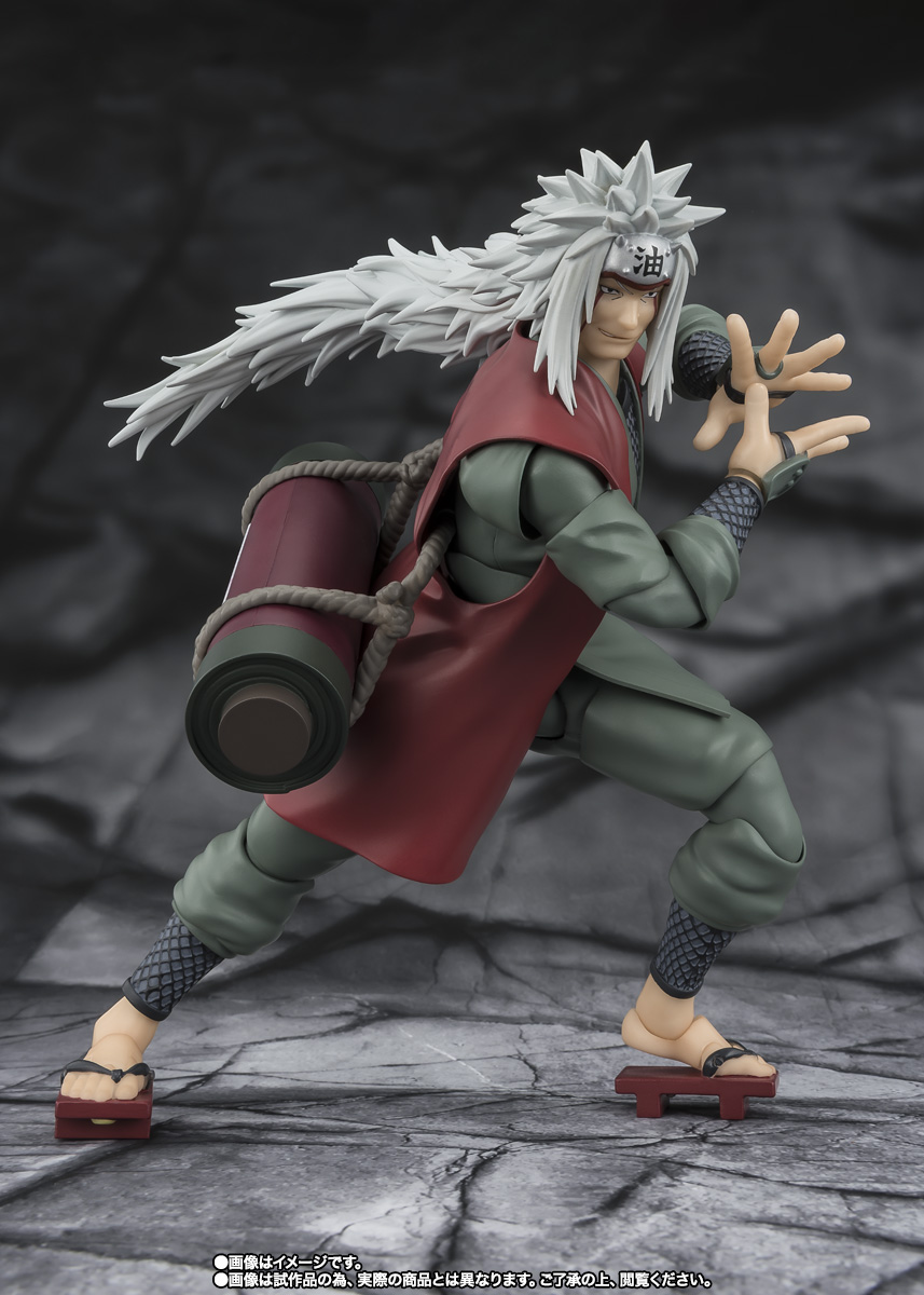 S.H.Figuarts《火影忍者NARUTO 疾風傳》「自來也 仙人模式」可動公仔震撼登場！重現木葉傳奇豪傑英姿，完美再現「仙人模式」自來也的傳奇風采2025年8月發售！ - oneone宇宙