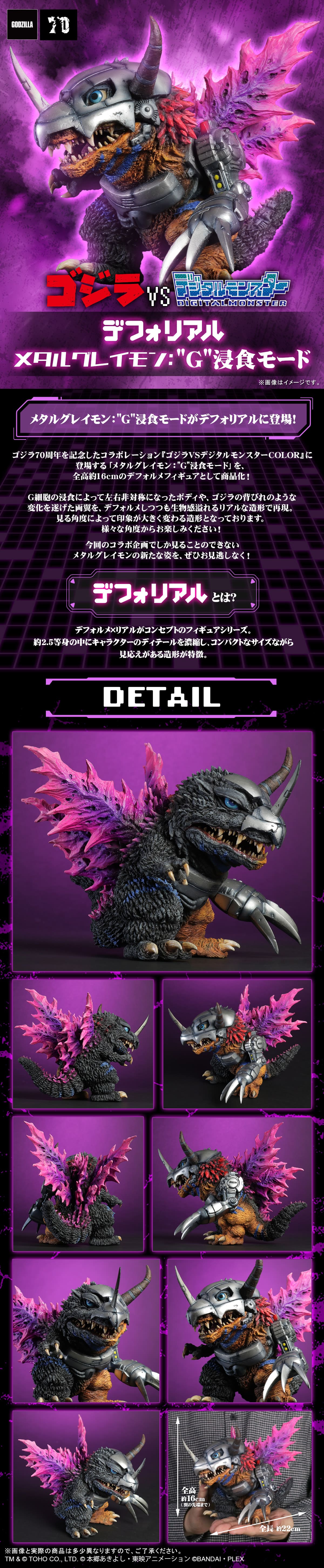 哥吉拉X數碼寶貝聯名炸裂！《G侵蝕形態·鋼鐵加魯魯獸》怪獸奇蹟融合正式降臨！ - oneone宇宙