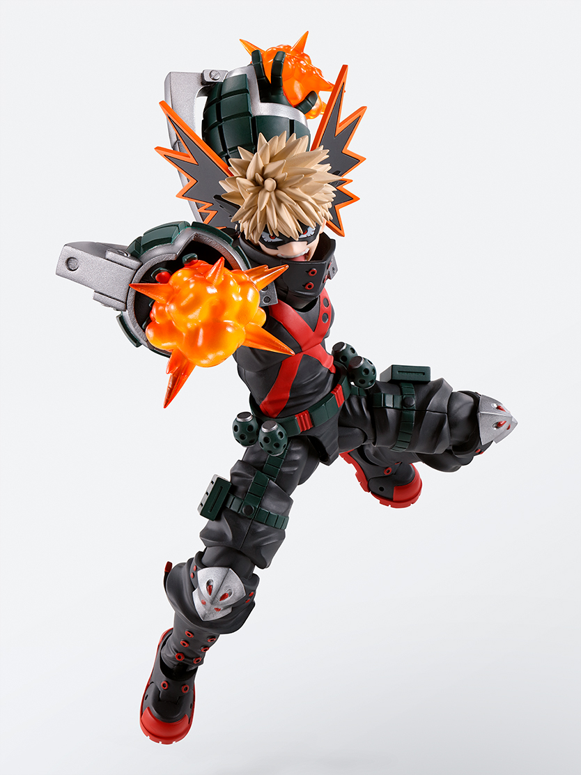 爆炸熱血再臨！《我的英雄學院》爆豪勝己S.H.Figuarts可動模型登場 - oneone宇宙