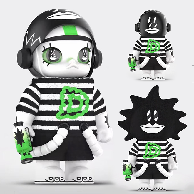 萌力爆擊！泡泡瑪特4月大娃登場！LABUBU扮喬巴超吸睛、榴槤人MOLLY暗黑登場！ - oneone宇宙