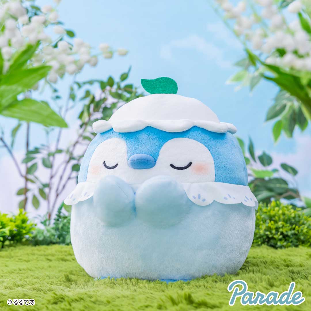 Koupen-chan 正能量企鵝 全新 「幸福的鈴蘭 BIG 絨毛玩偶」 4月中旬春季暖心登場 ! - oneone宇宙