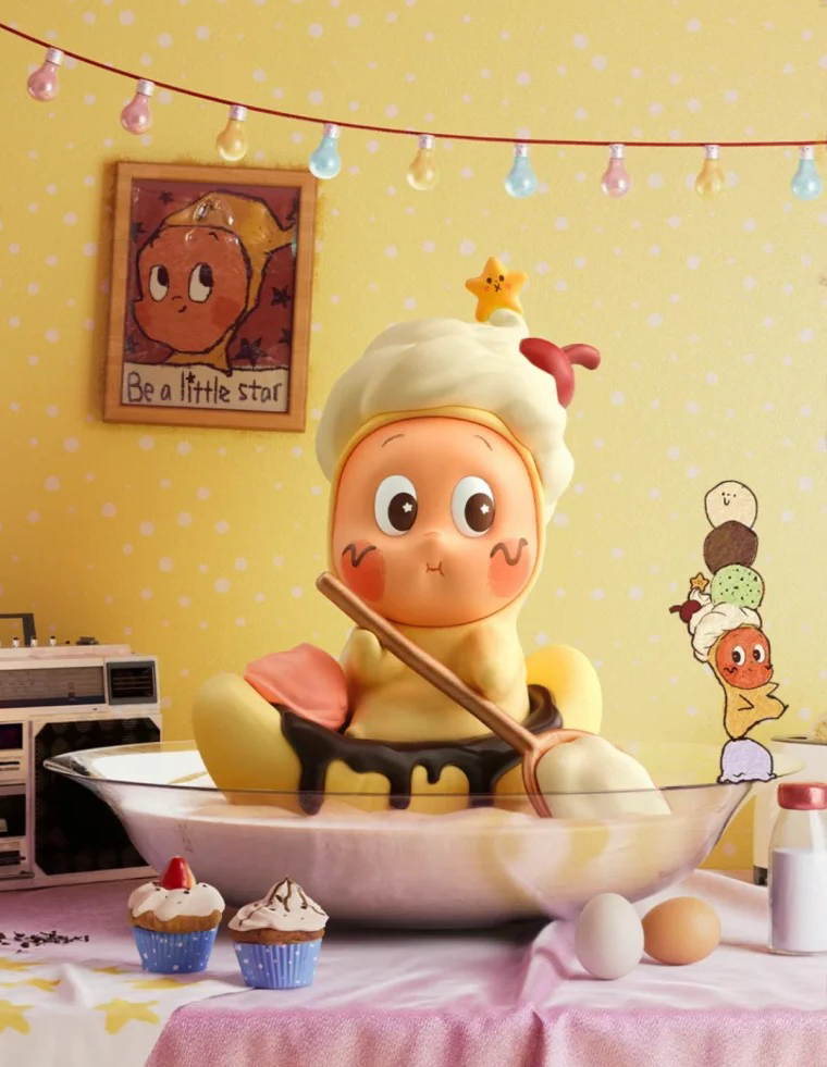 泡泡瑪特POPMART 四月新品~123！星星人系列手辦盲盒萌翻上市 - oneone宇宙