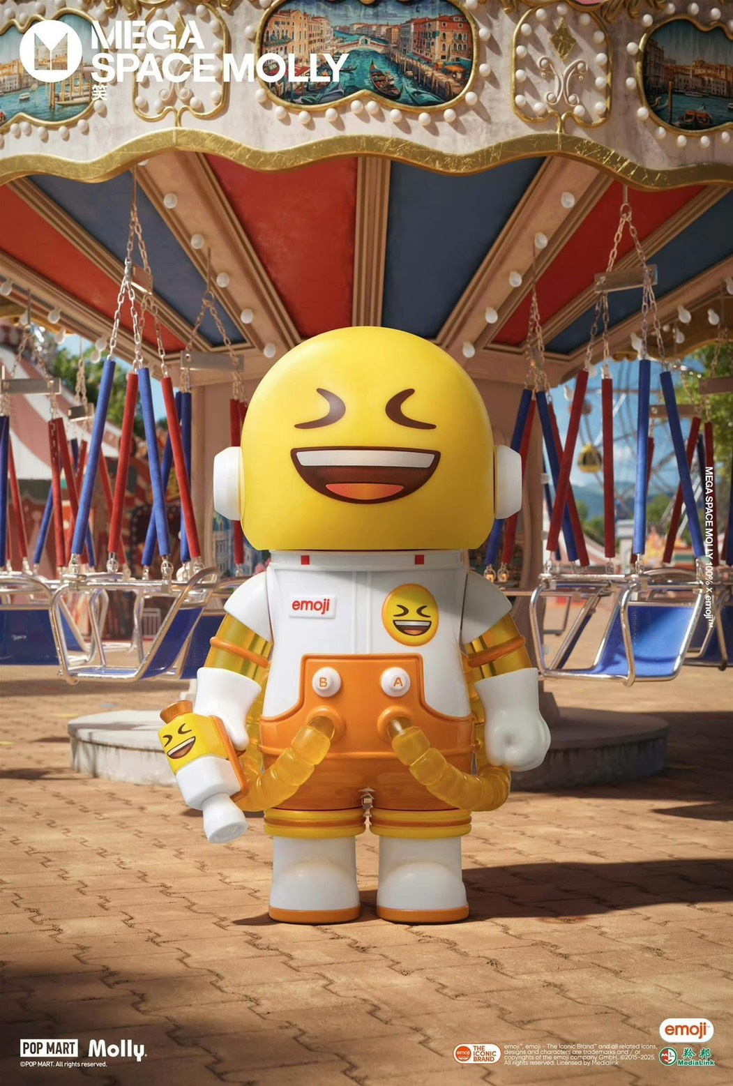泡泡瑪特聯名再突破~MEGA SPACE MOLLY × emoji™ 正式登場！用最潮的表情演繹你的情緒 - oneone宇宙
