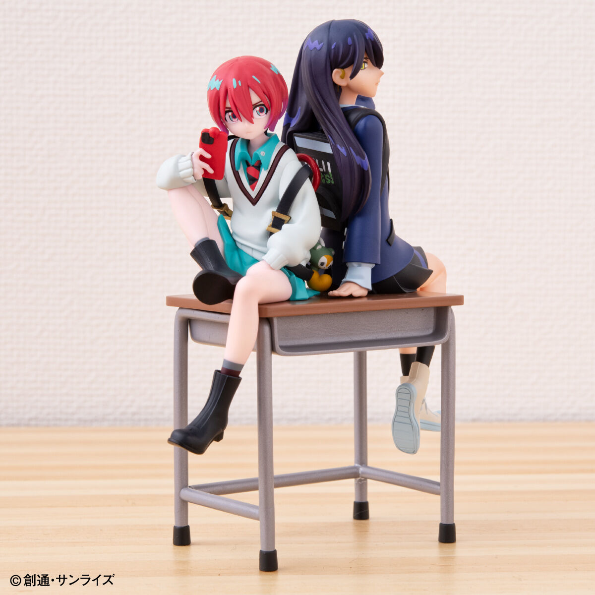 《機動戰士鋼彈 GQuuuuuuX》令人想收藏的青春日常瞬間~瑪秋與涅安雙人桌上情境模型套組限定開賣！ - oneone宇宙