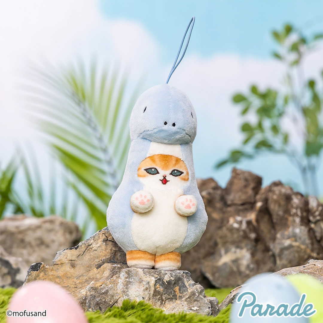 《mofusand 貓福珊迪》春季療癒系新作登場！4月下旬推出「怪獸造型系列」絨毛吊飾 ＆25cm BIG 絨毛娃娃 - oneone宇宙