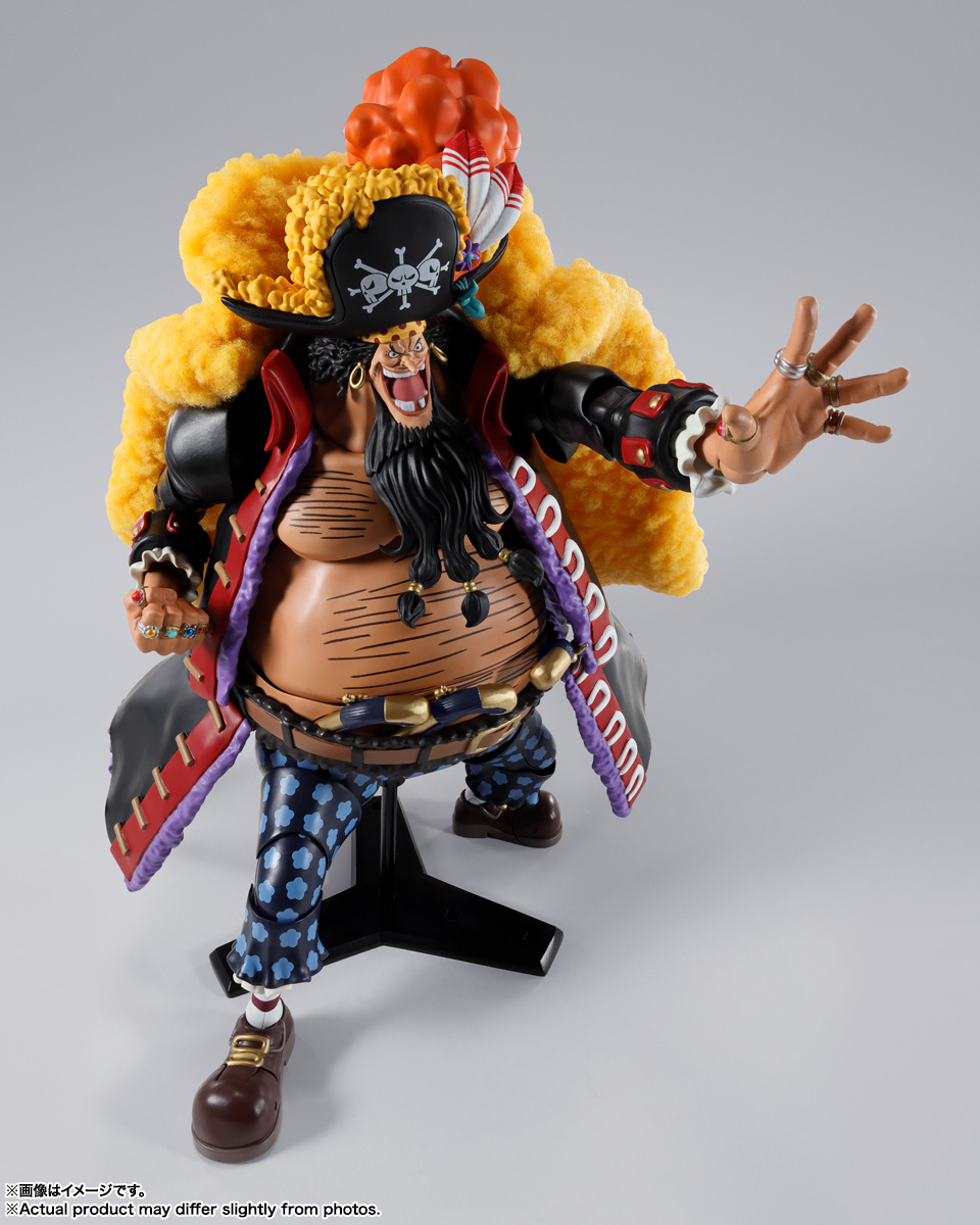 黑鬍震撼出擊！《海賊王ONE PIECE》S.H.Figuarts「馬歇爾・D・提奇」四皇最狂體型可動模型霸氣登場！這個世界的王，將會是我啊──！！ - oneone宇宙