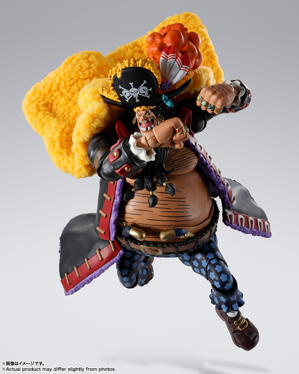 黑鬍震撼出擊！《海賊王ONE PIECE》S.H.Figuarts「馬歇爾・D・提奇」四皇最狂體型可動模型霸氣登場！這個世界的王，將會是我啊──！！ - oneone宇宙