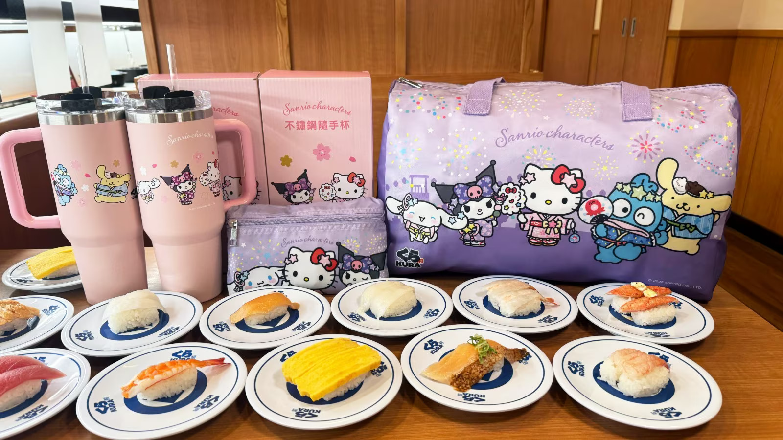 藏壽司 x《Sanrio 三麗鷗》「春夏扭蛋祭」登場！限定15款聯名扭蛋開抽、5大主題門市夢幻現身 ! - oneone宇宙