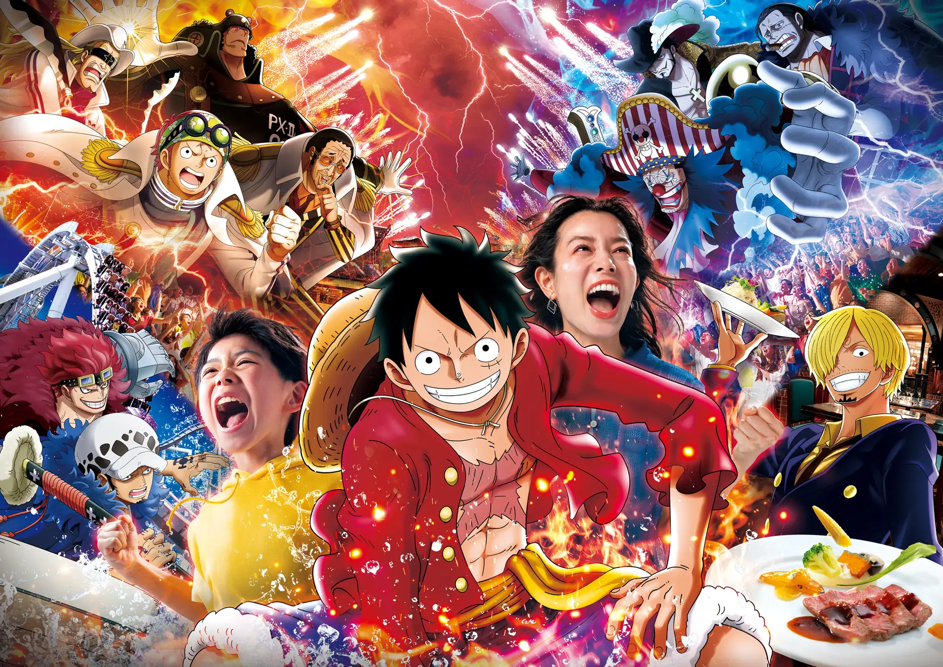 熱血開演！《ONE PIECE 海賊王》連動「USJ 日本環球影城」夏季特別企劃 2025強勢回歸 頂上戰爭級對決登場！ - oneone宇宙