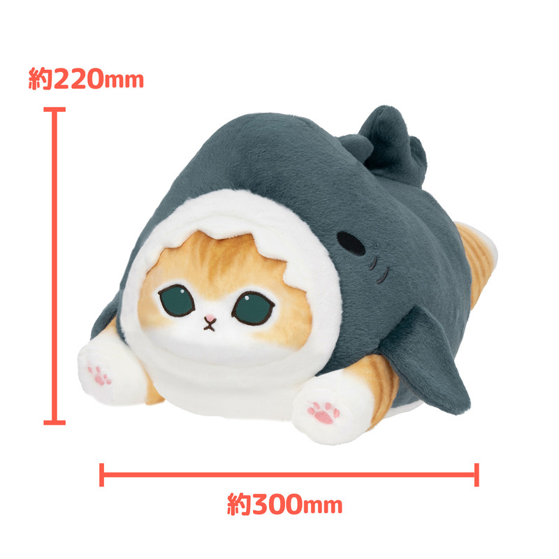 貓奴必抽！《貓福珊迪mofusand》「滾來滾去！鯊魚喵一番賞」開抽！百圓抽中超特大喵公仔！ - oneone宇宙