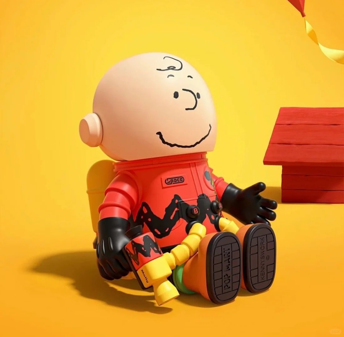 泡泡瑪特POP MART重磅聯名！Mega Space Molly 100% × 查理布朗 & 史努比 超萌登場，粉絲必收聯名限定款！ - oneone宇宙