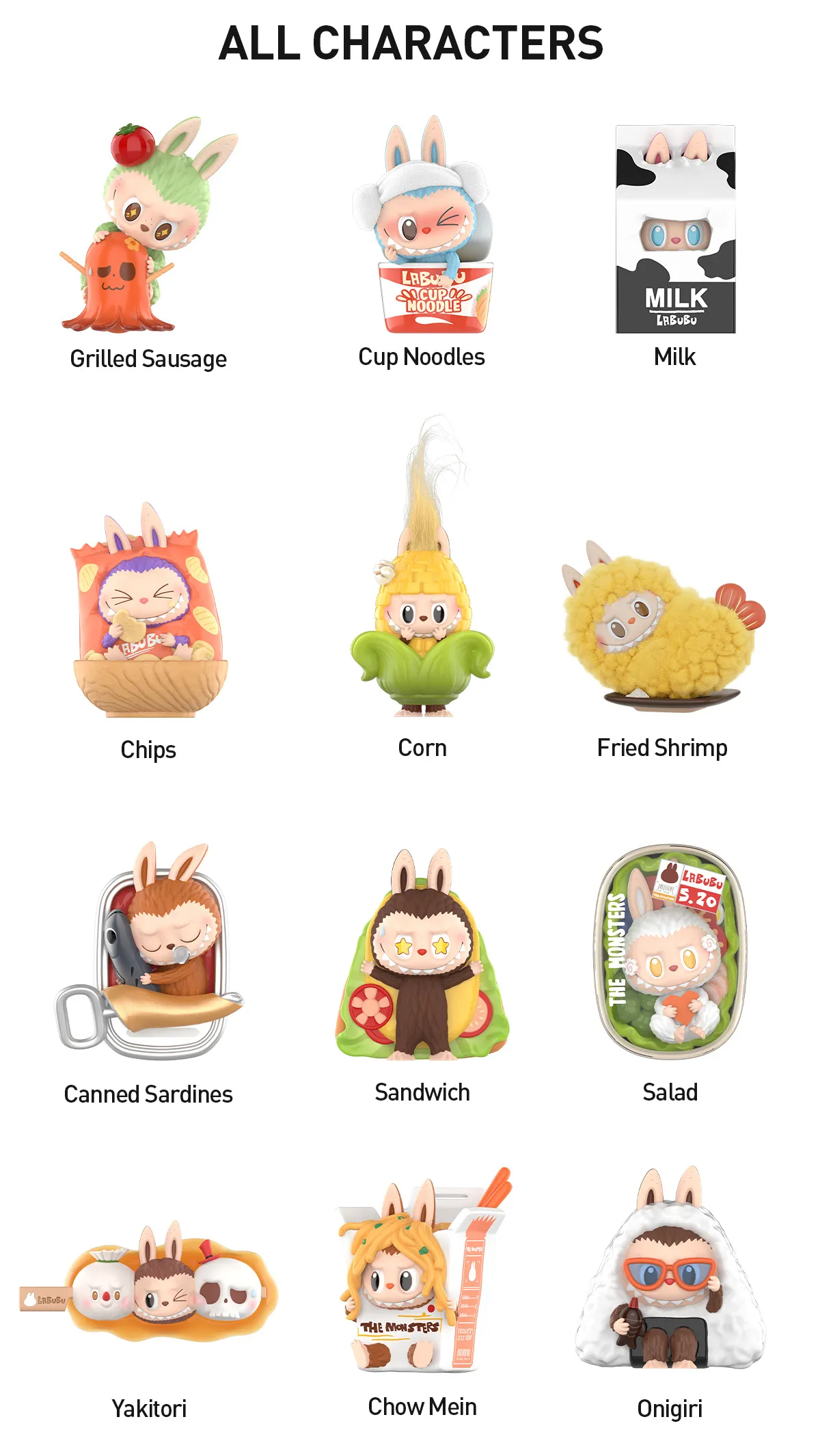 泡泡瑪特POP MART爆款搶翻天！Labubu變身超商小物超萌來襲！《The Monsters 怪味便利店》系列盲盒限量上市！ - oneone宇宙