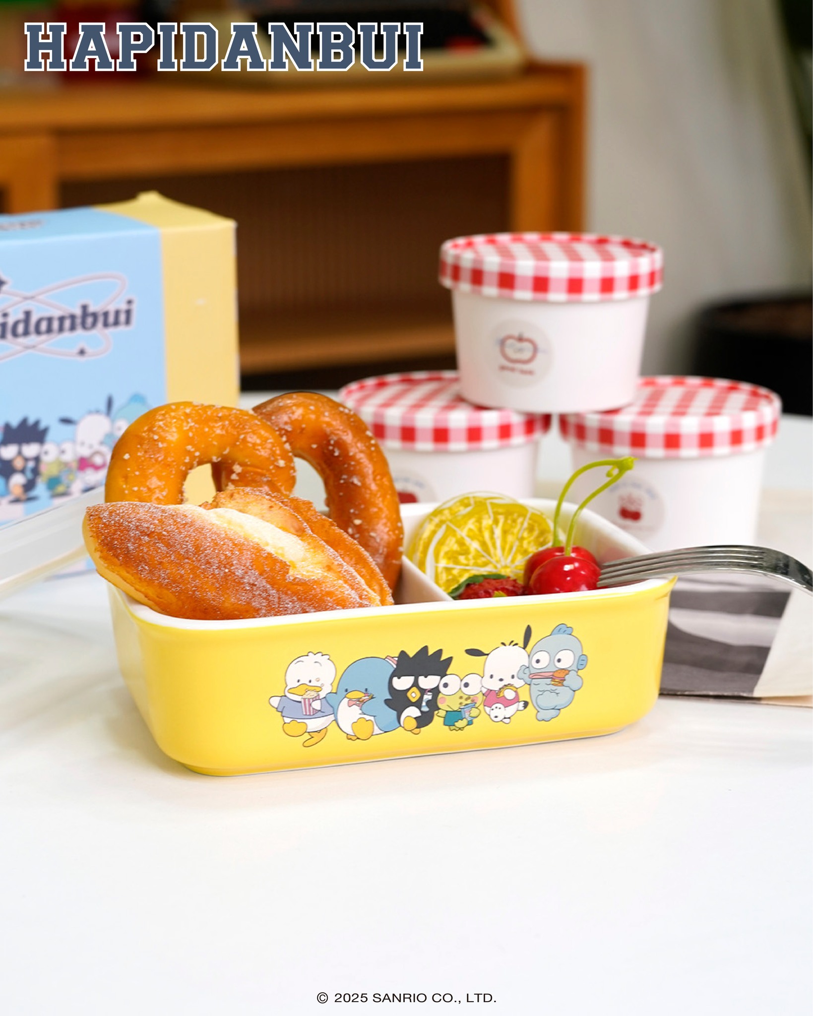 【HAPIDANBUI快閃店2025】台北華山登場！超人氣三麗鷗男團限定超市美學打卡熱點、百款周邊甜品一次看 - oneone宇宙