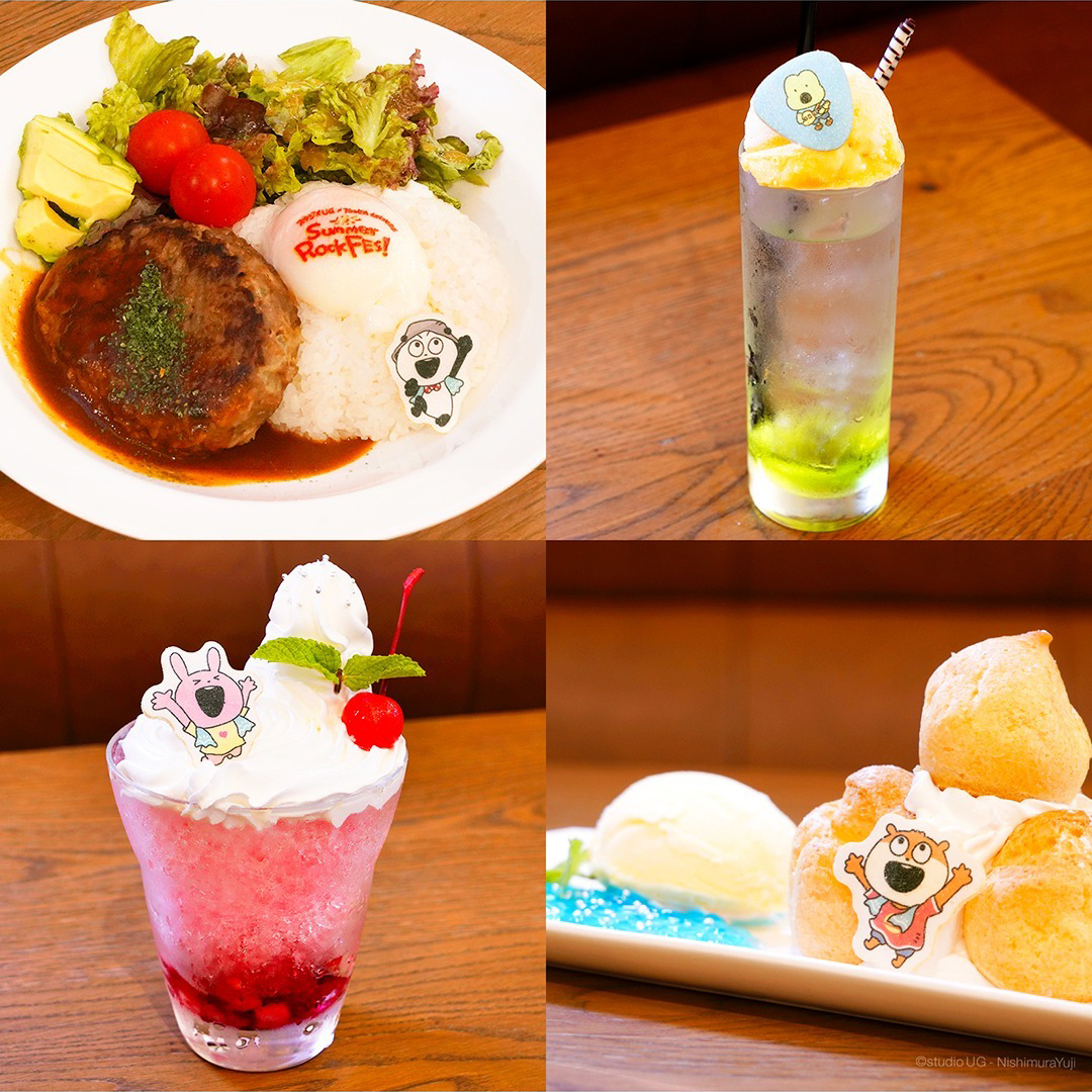西村裕二《Summer Rock Fes!》2025夏日聯名巡迴咖啡廳登場 ! 「Studio UG × TOWER RECORDS」 最新夏日周邊、聯名餐點全公開 - oneone宇宙