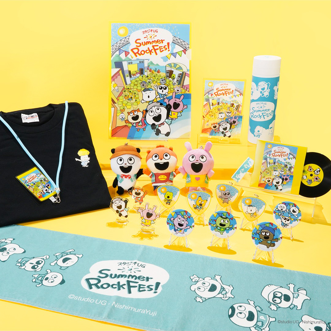 西村裕二《Summer Rock Fes!》2025夏日聯名巡迴咖啡廳登場 ! 「Studio UG × TOWER RECORDS」 最新夏日周邊、聯名餐點全公開 - oneone宇宙
