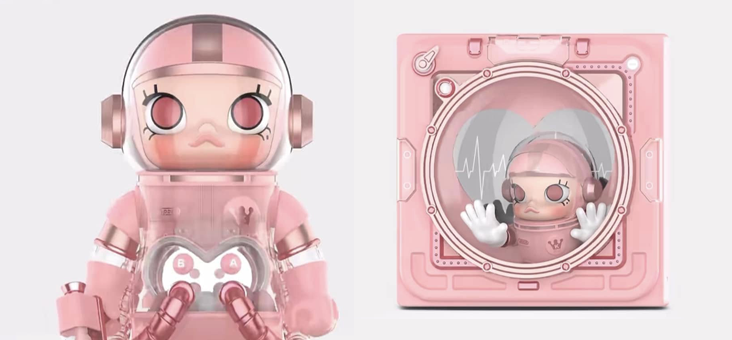 泡泡瑪特POPMART全新「ORIGINAL系列」MEGA SPACE MOLLY 1000%/400% 心悅 浪漫之旅閃耀登場 ...