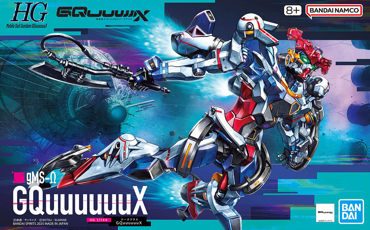 全新鋼彈系列《機動戰士鋼彈 GQuuuuuuX》主角機「HG 1/144 GQuuuuuuX」立體化模型發表！ - oneone宇宙