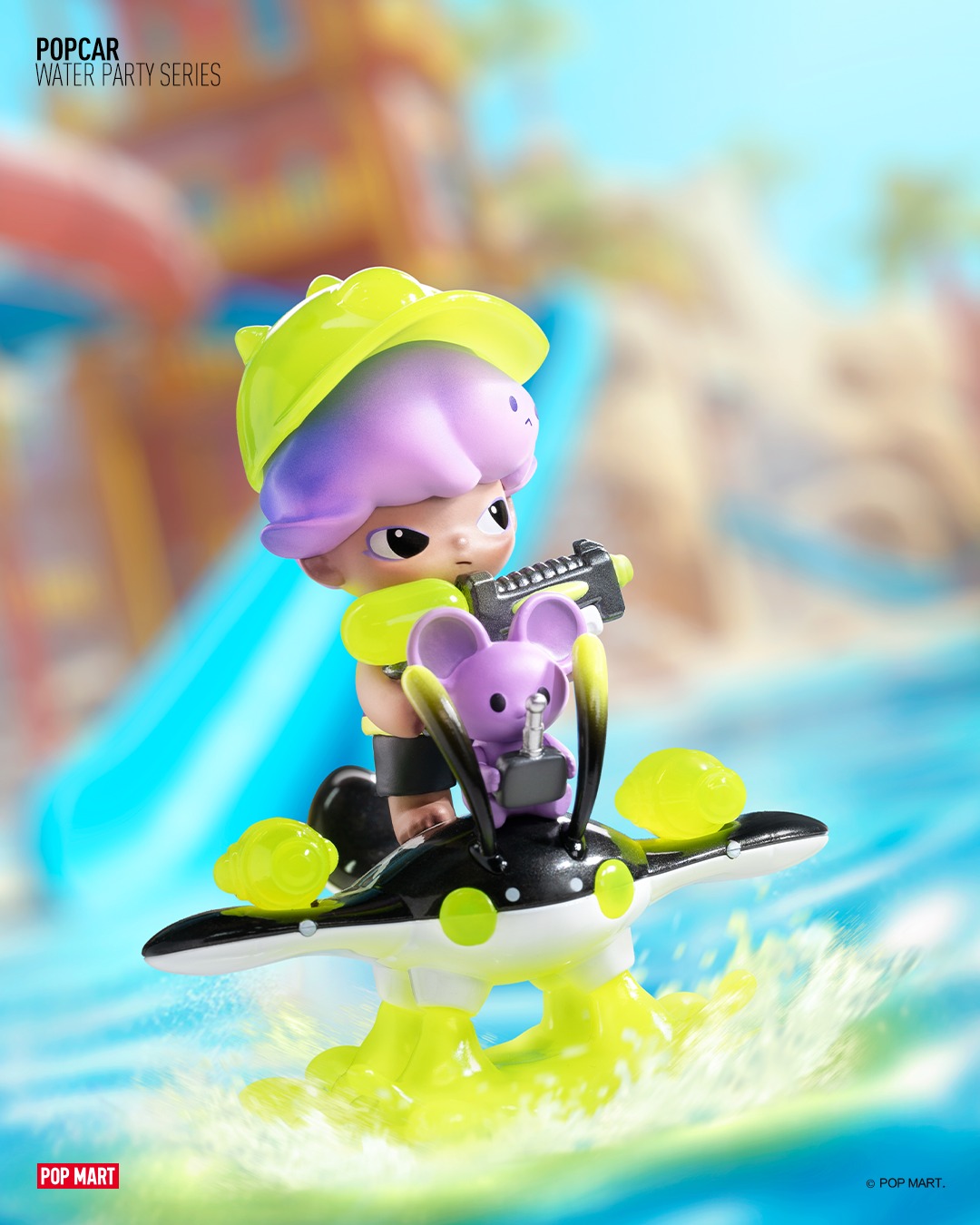 POPMART泡泡瑪特「水上派對系列」盲盒 IP群星一同水上樂活！ - oneone宇宙