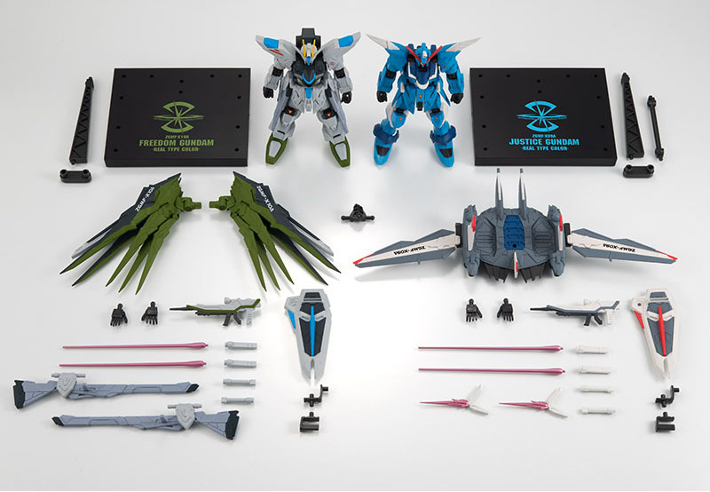 食玩G-FRAME FA 自由鋼彈&正義鋼彈 12月新配色商品化！ - oneone宇宙