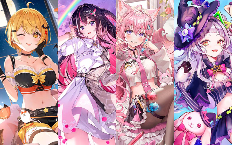 一番賞《hololive》vol.3 七彩高品質印刷視覺版 一番賞限定全系列豆豆眼公仔 等你來收藏！ - oneone宇宙