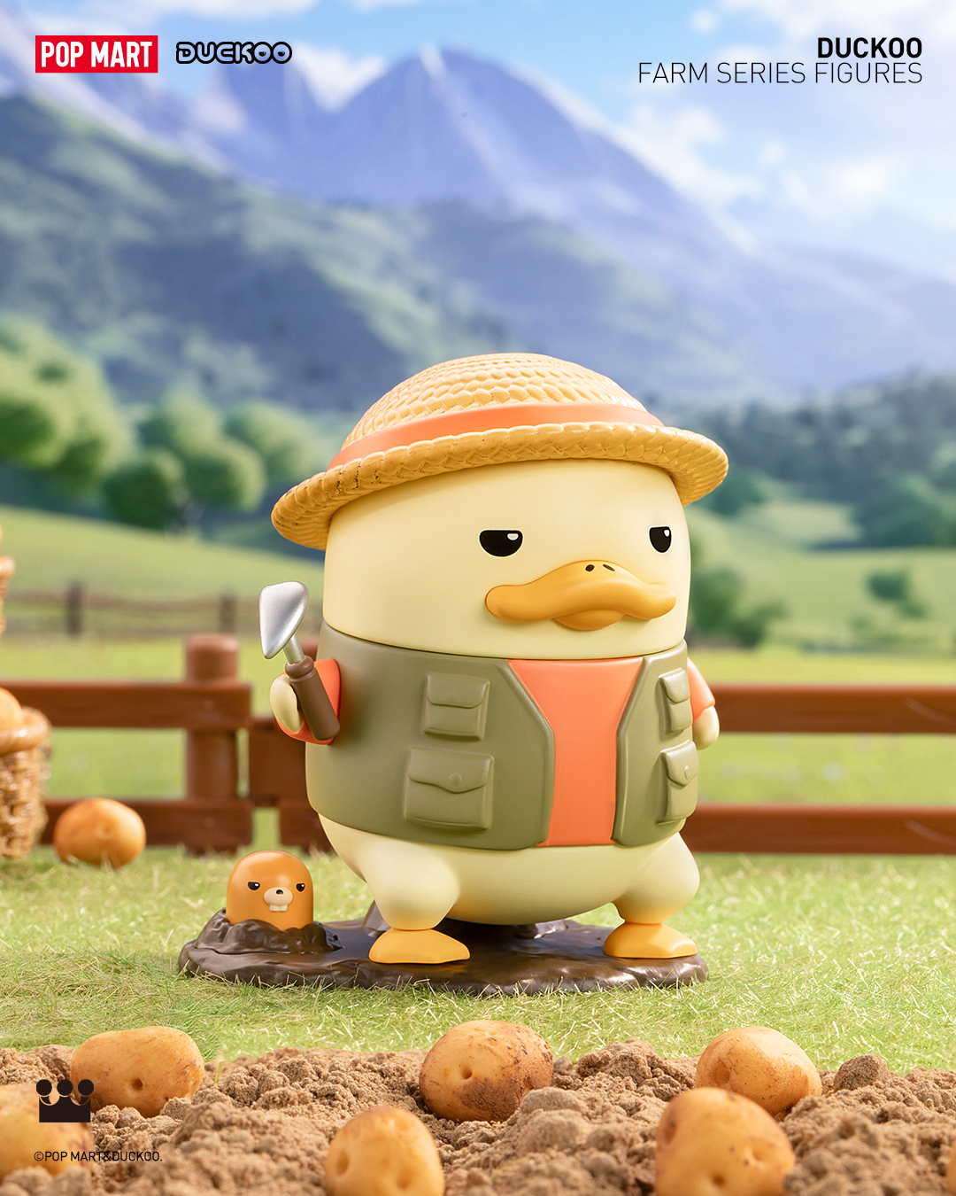 POPMART泡泡瑪特「DUCKOO農場系列」盲盒！一起跟鴨鴨們揮灑汗水吧！ - oneone宇宙
