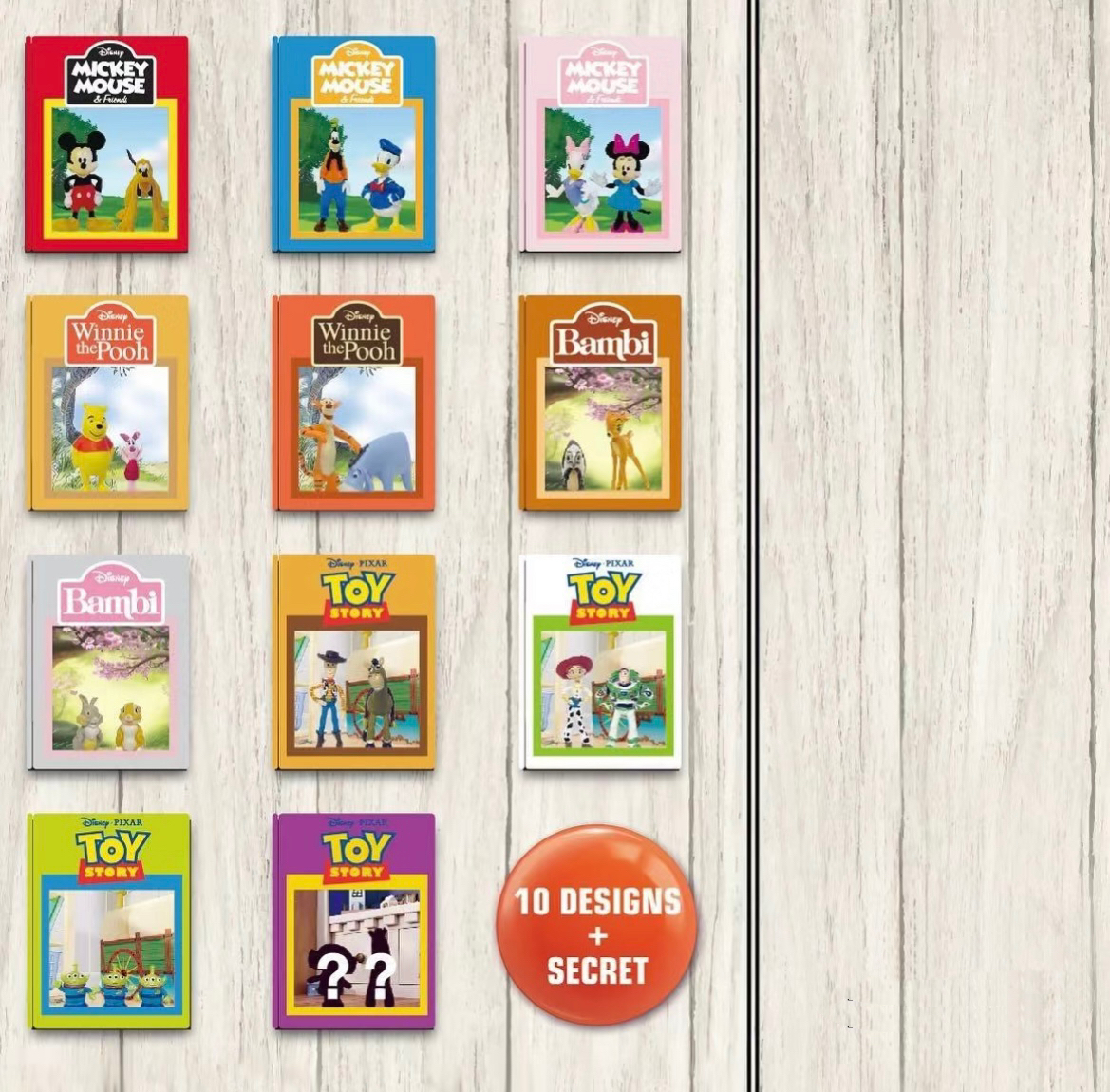 PENGUIN TOYS《迪士尼》迷你故事書 第一代盲盒 - oneone宇宙