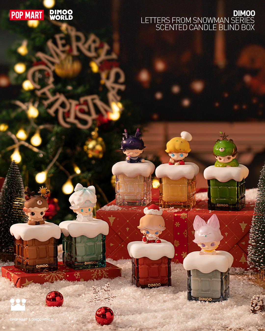 泡泡瑪特POPMART《DIMOO》系列周邊！DIMOO巨型抱枕 玩偶 香氛蠟燭 聖誕限定推出！ - oneone宇宙