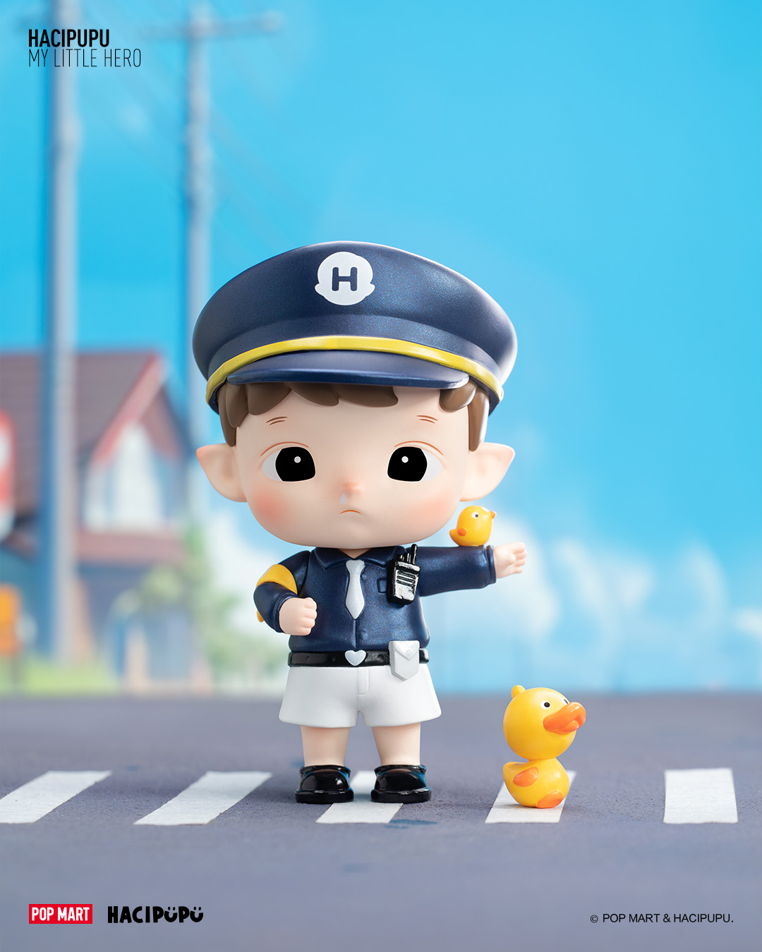 泡泡瑪特POPMART《HACIPUPU小小英雄系列》盲盒！各職業英雄角色萌力無敵！ - oneone宇宙