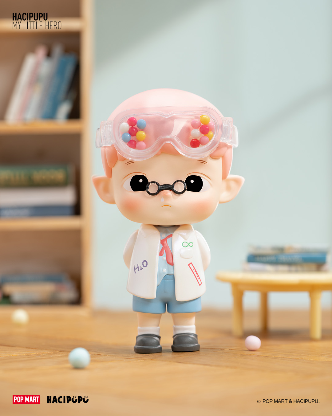 泡泡瑪特POPMART《HACIPUPU小小英雄系列》盲盒！各職業英雄角色萌力無敵！ - oneone宇宙