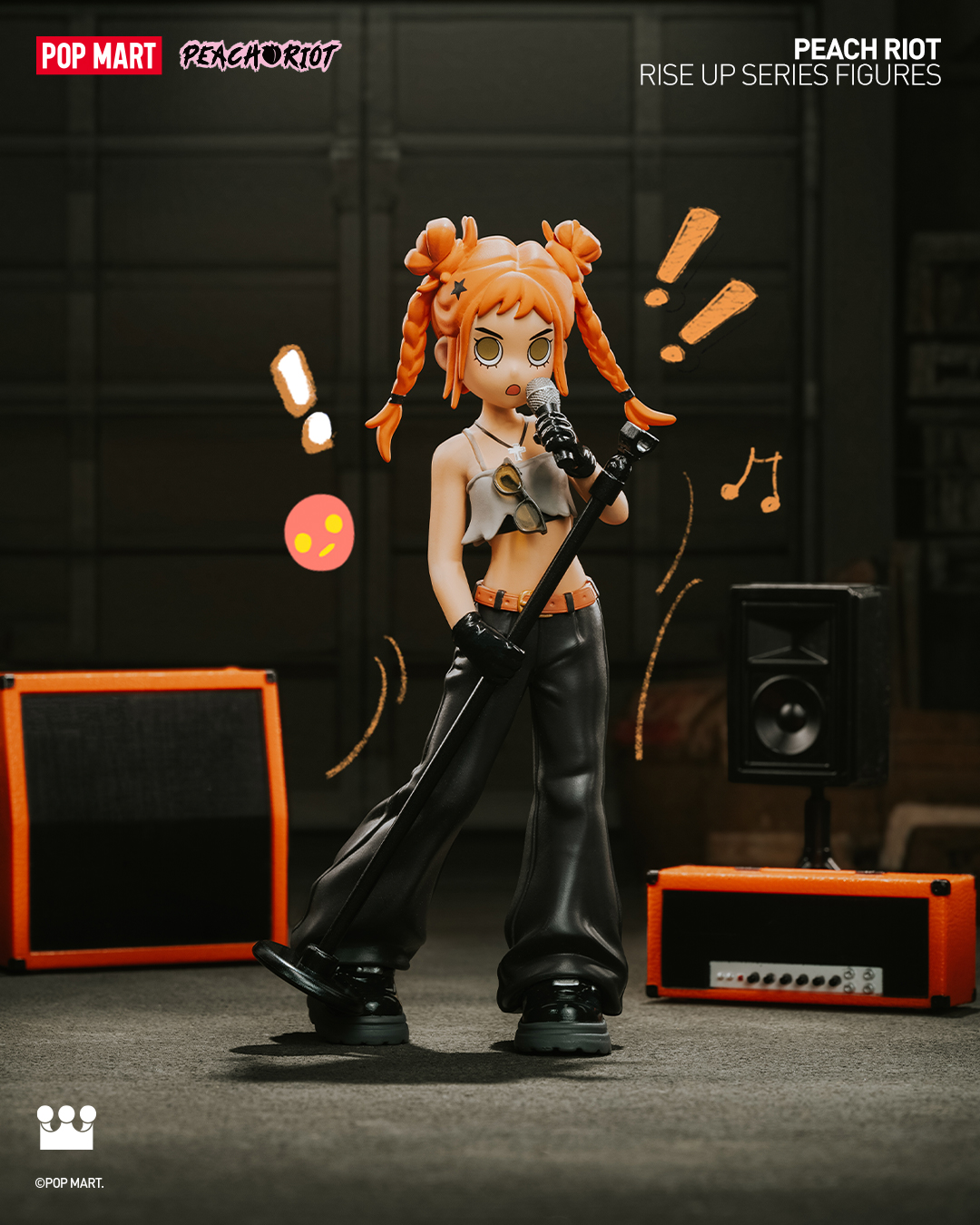 泡泡瑪特POPMART《Peach Riot》叛桃成名在望系列盲盒！潮流酷炫只做自己！ - oneone宇宙