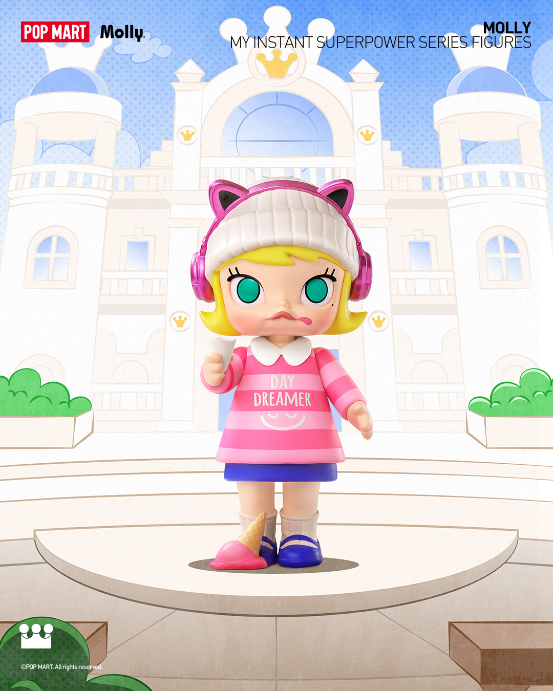 泡泡瑪特POPMART《MOLLY》瞬間超能力系列盲盒！Molly腦動大開~顛覆你的想像力推出12款瘋狂造型！ - oneone宇宙