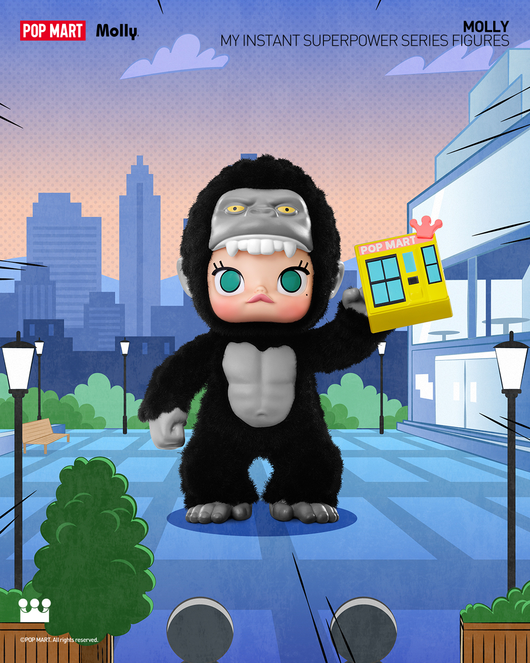泡泡瑪特POPMART《MOLLY》瞬間超能力系列盲盒！Molly腦動大開~顛覆你的想像力推出12款瘋狂造型！ - oneone宇宙