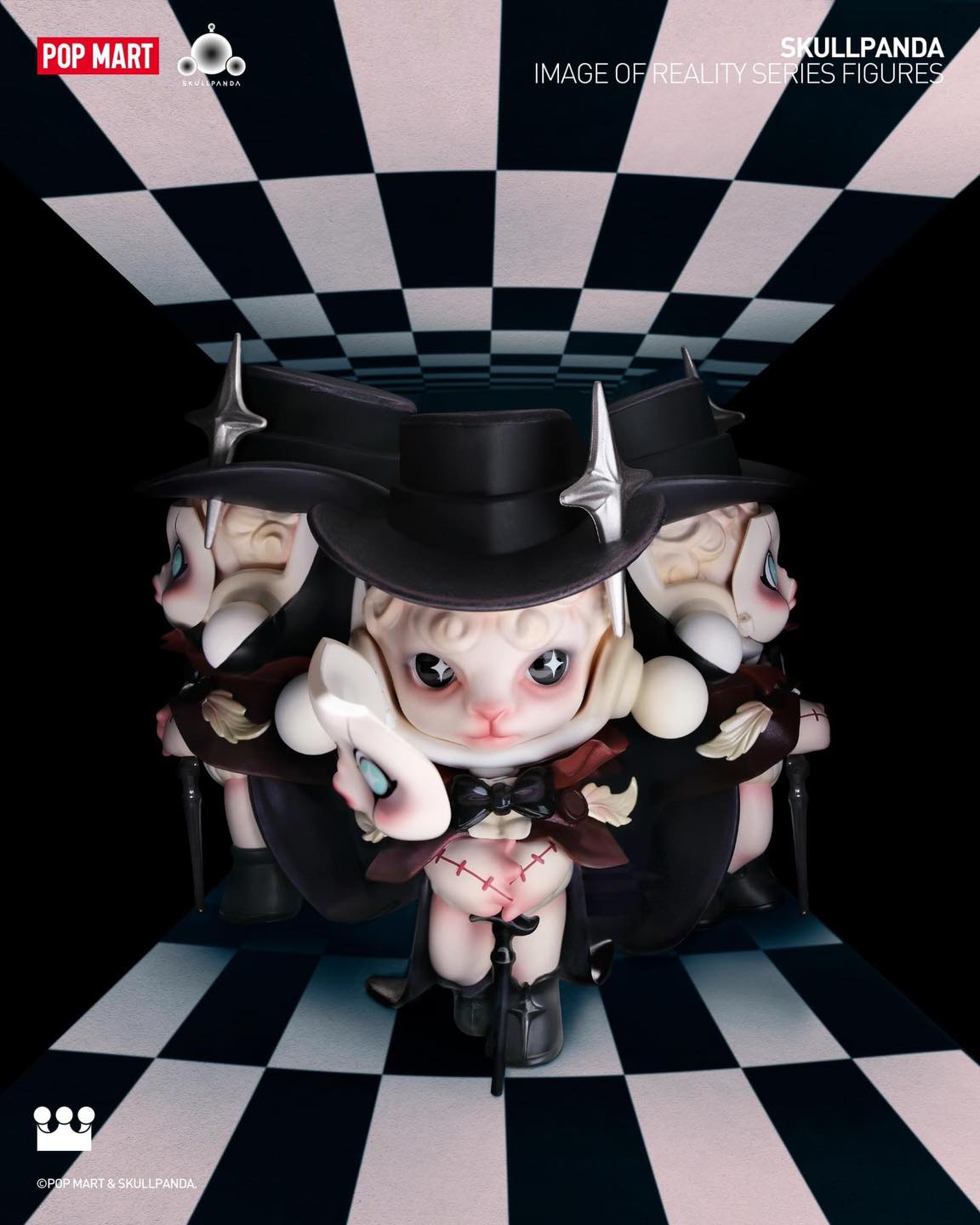 POPMART泡泡瑪特新品發布《SKULLPANDA漫相集》SP奇幻藝術造型超乎想像的經驗！ - oneone宇宙