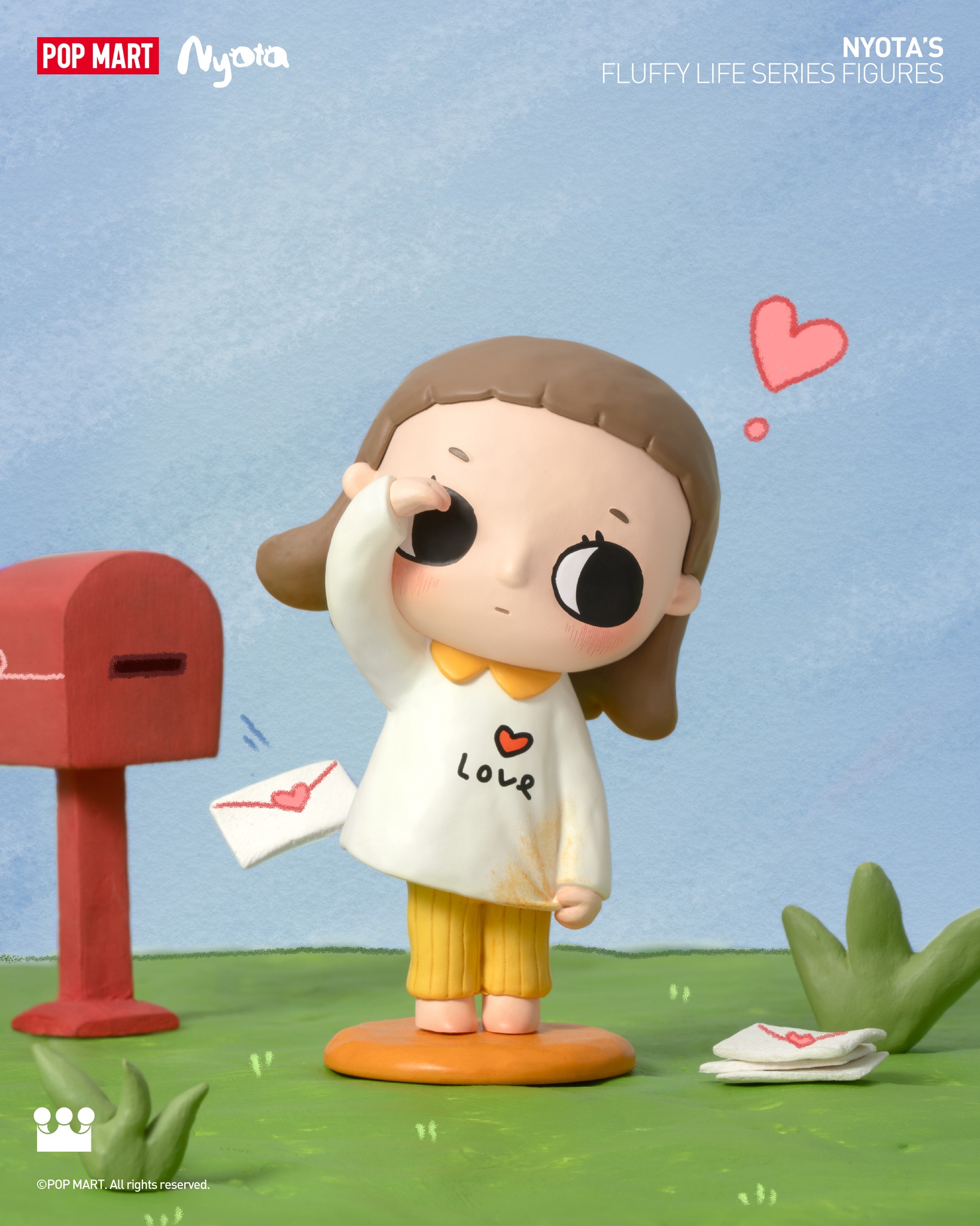 POPMART泡泡瑪特《Nyota的鬆軟生活系列》盲盒！特殊手塗刷色設計更添作品質感！ - oneone宇宙