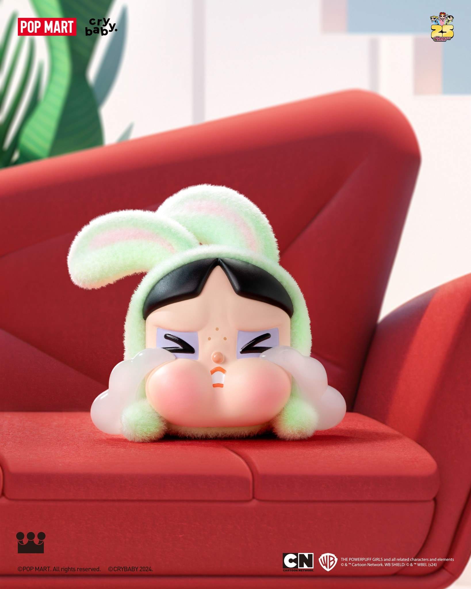 POPMART泡泡瑪特《CRYBABY X 飛天小女警系列》盲盒！CRYBABY X 飛天小女警首度跨界聯名合作！oneone宇宙擺拍背景圖免費下載！ - oneone宇宙