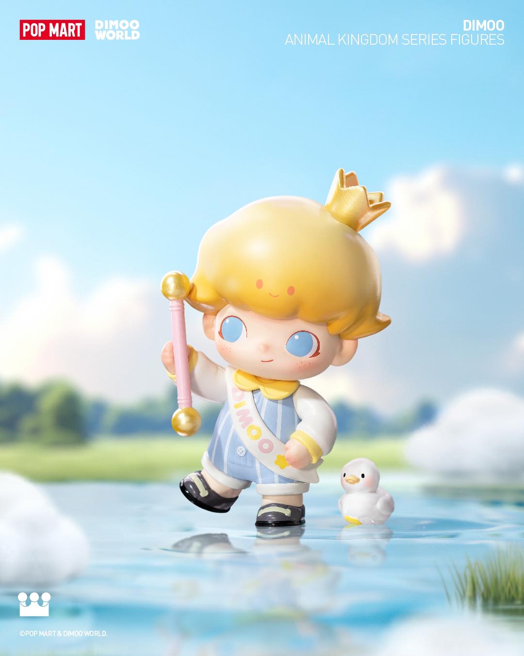 POPMART泡泡瑪特《DIMOO動物王國系列》盲盒！DIMMO化身可愛小動物造型！可愛魅力超暖心！ - oneone宇宙