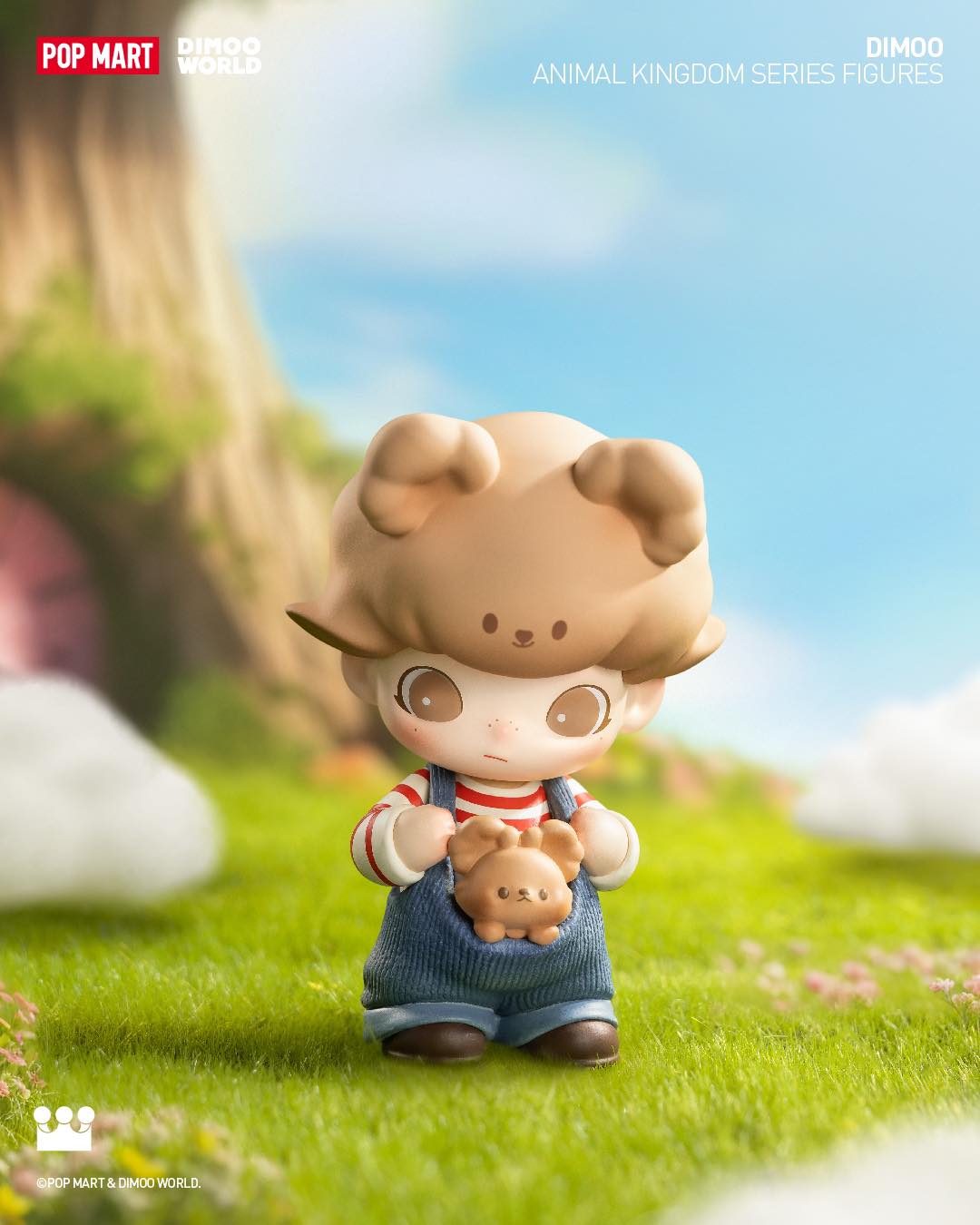 POPMART泡泡瑪特《DIMOO動物王國系列》盲盒！DIMMO化身可愛小動物造型！可愛魅力超暖心！ - oneone宇宙