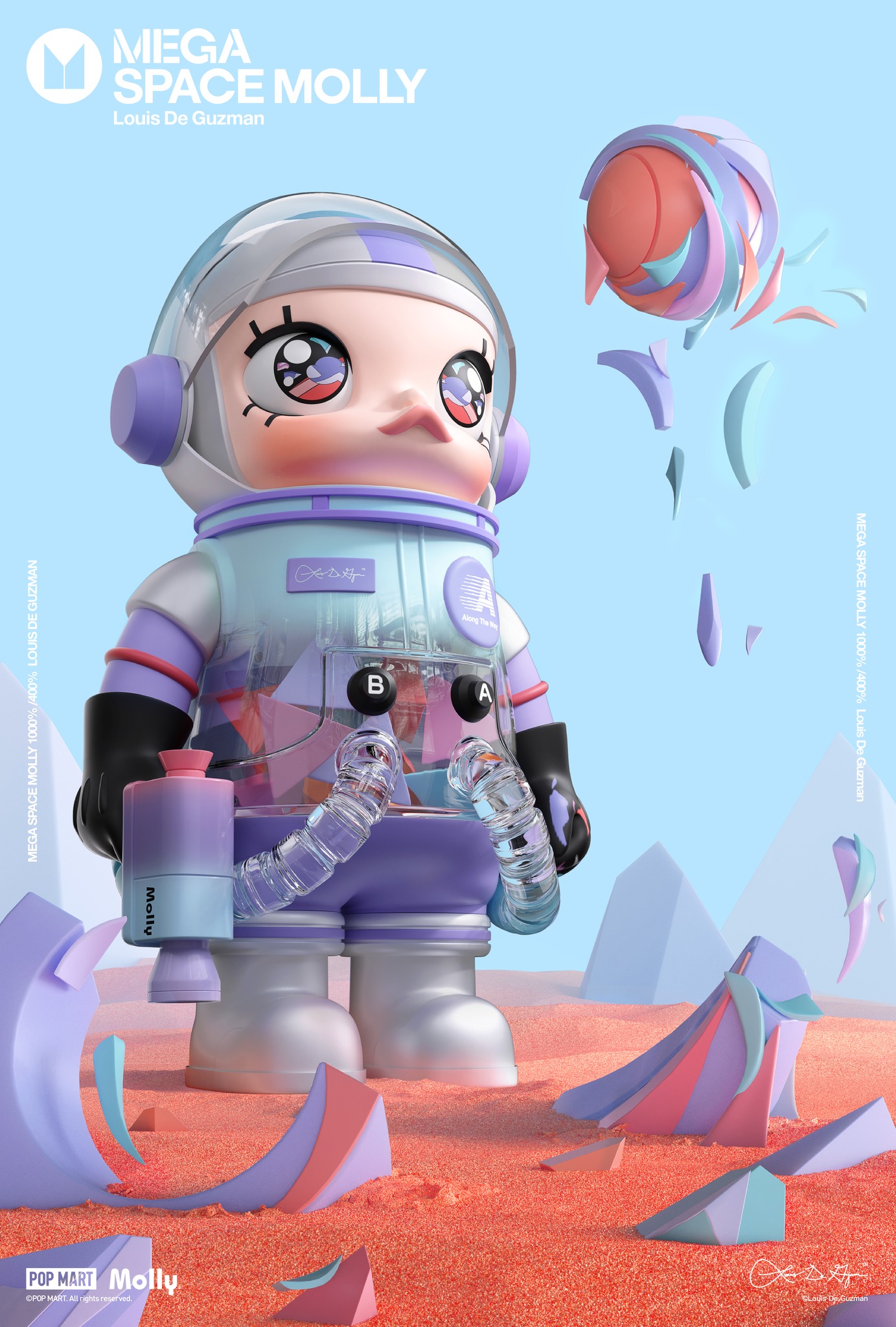 POPMART泡泡瑪特《MEGA SPACE MOLLY》& 《MEGA ROYAL MOLLY》超夯商品情報總整理！ - oneone宇宙