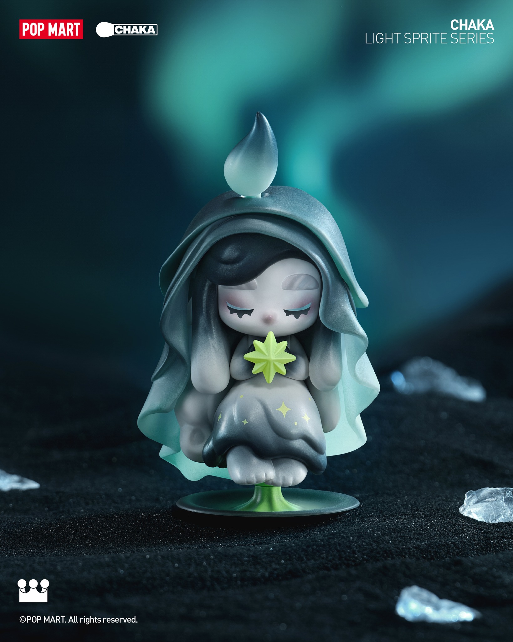 POPMART泡泡瑪特《CHAKA逐光精靈系列》 盲盒！全新IP 7月12日閃耀登場！ - oneone宇宙