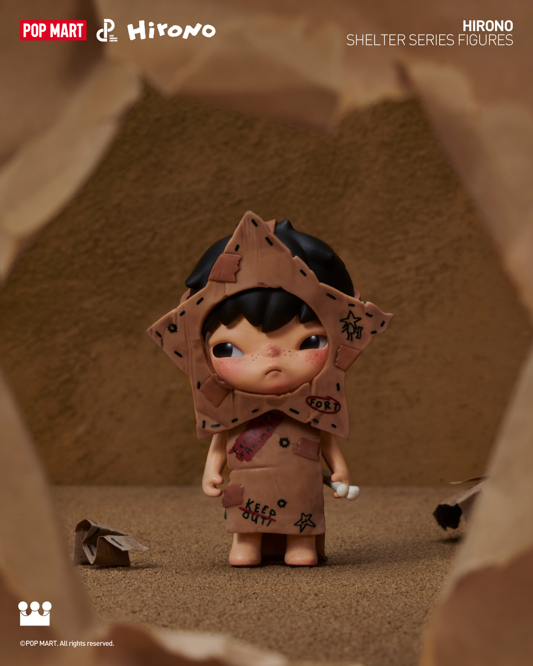 POPMART泡泡瑪特《HIRONO 庇護所系列》 盲盒！那些傷害你的,也庇佑著你~限定造型登場！ - oneone宇宙