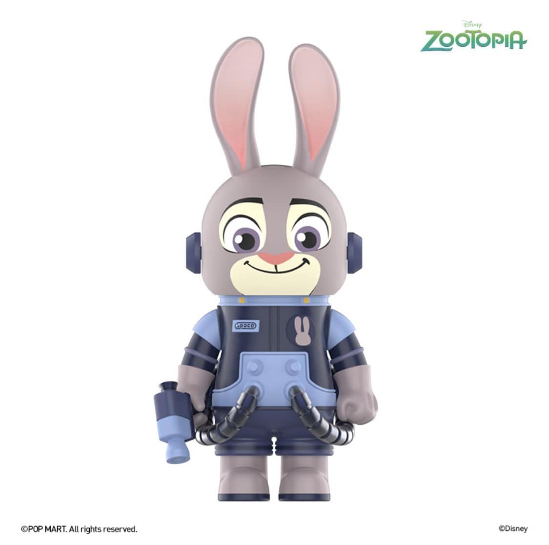 POPMART泡泡瑪特《MEGA SPACE MOLLY 100% 動物方城市》 哈茱蒂與胡尼克限定登場！ - oneone宇宙